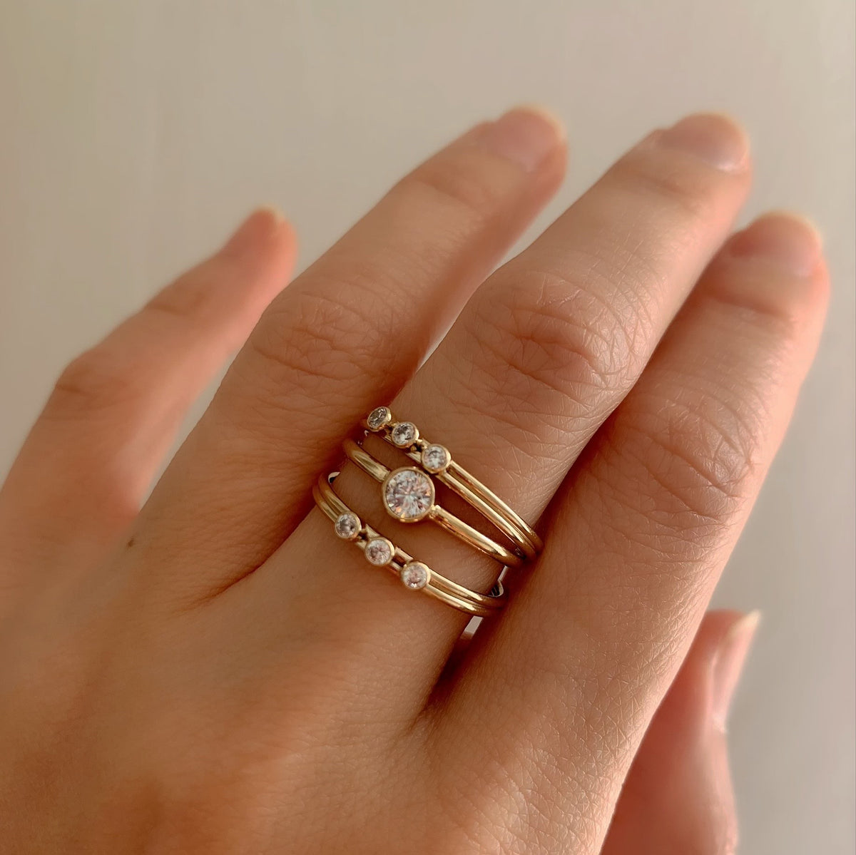 Gem Trio Ring