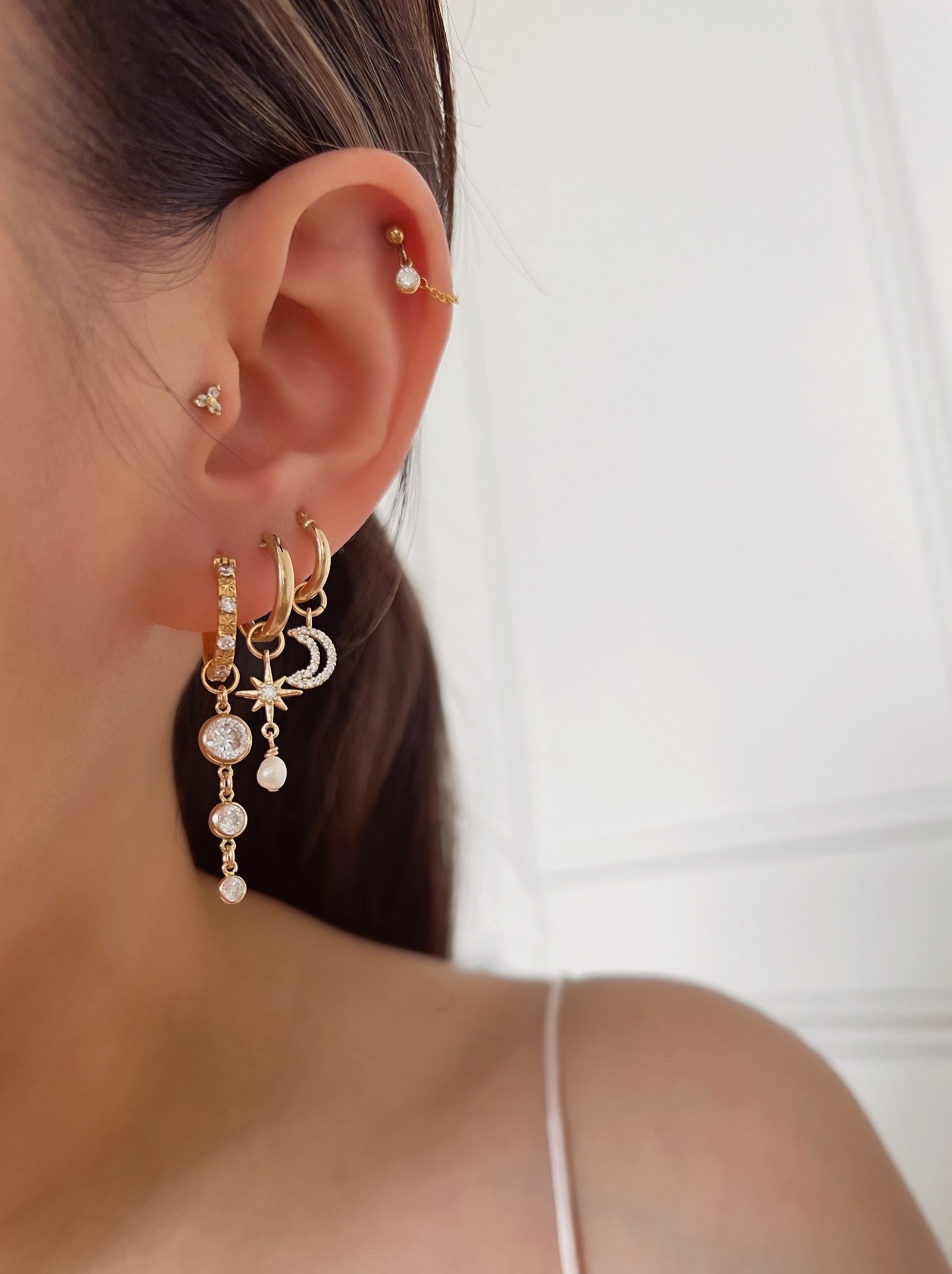 Classic Small Euro Hoops (15mm)